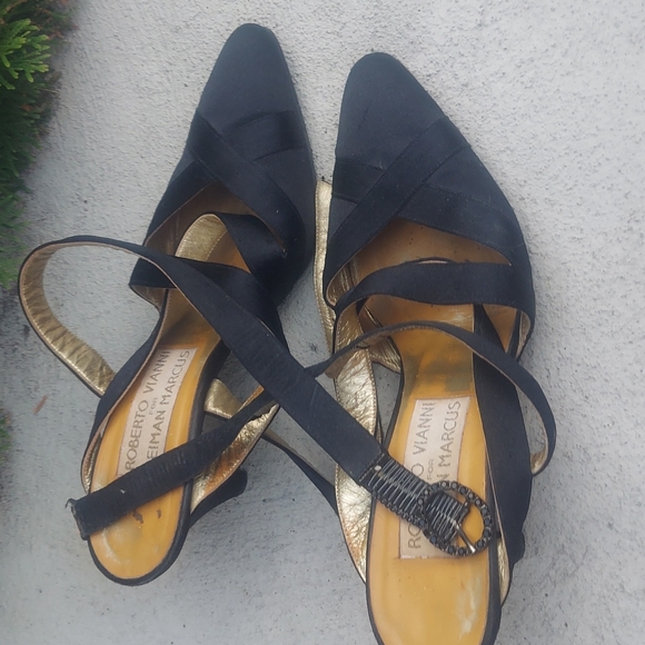 Roberto Vianni | Shoes | Vintage Ballet Style High Heels By Roverto ...